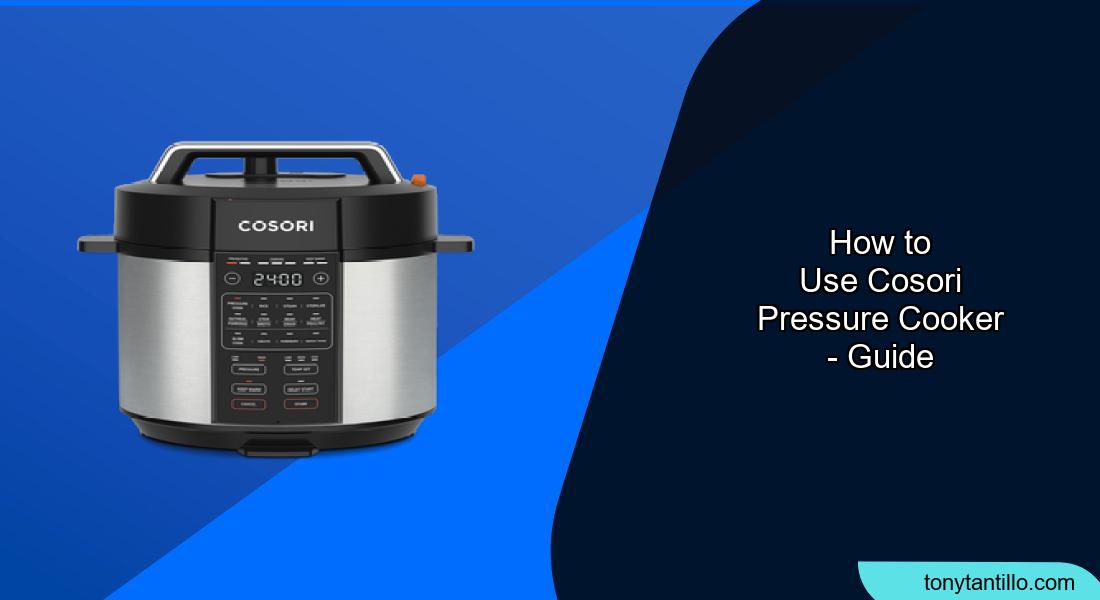 How to Use a COSORI Pressure Cooker
