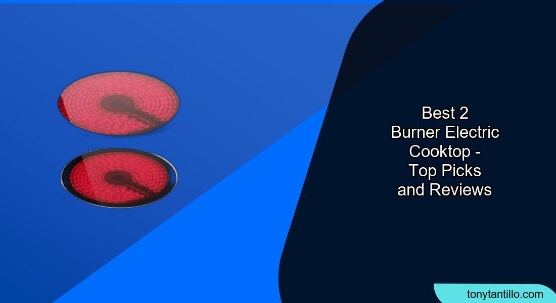 6 Best 2 Burner Electric Cooktops of 2025