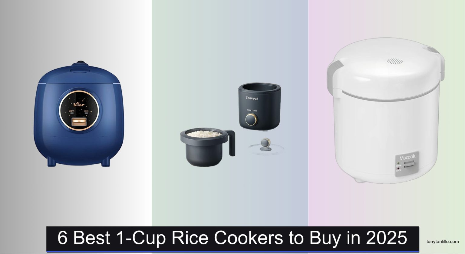 6 Best 1-Cup Rice Cookers to Buy in 2025 - Tony Tantillo