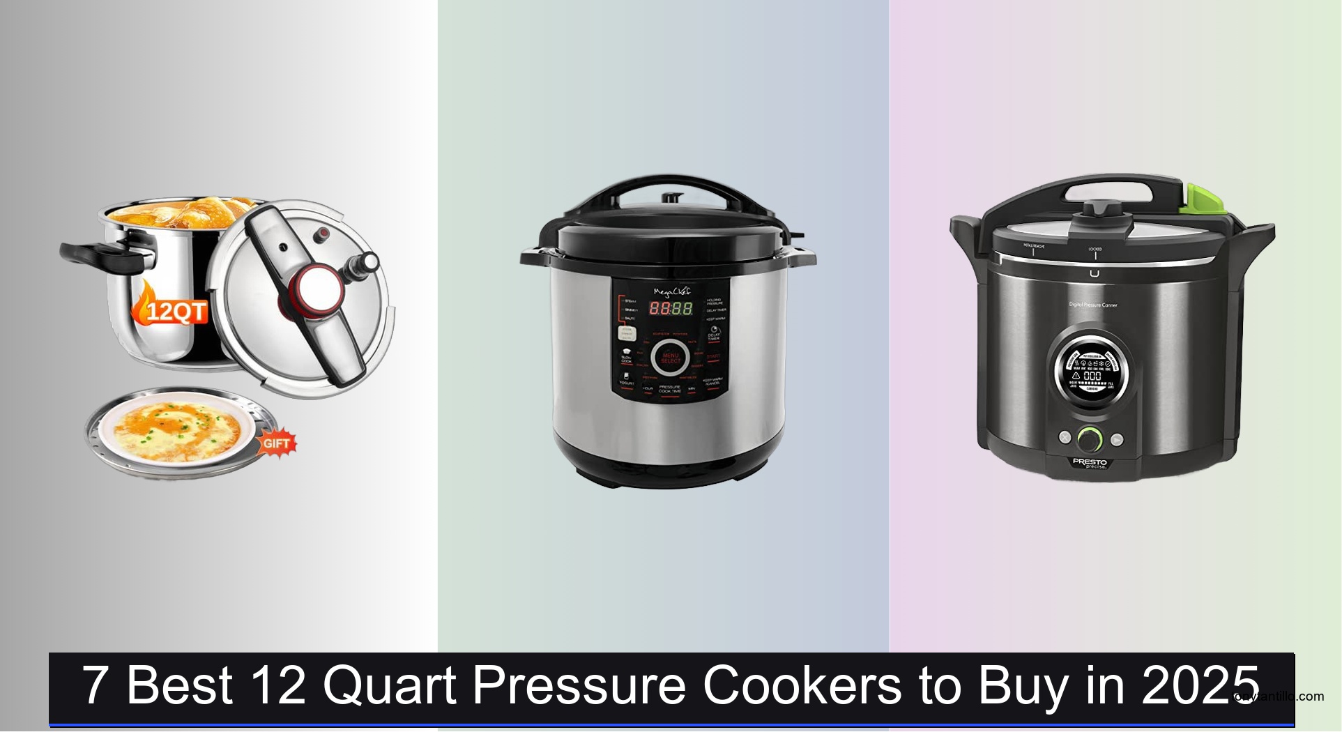 7 Best 12 Quart Pressure Cookers to Buy in 2026