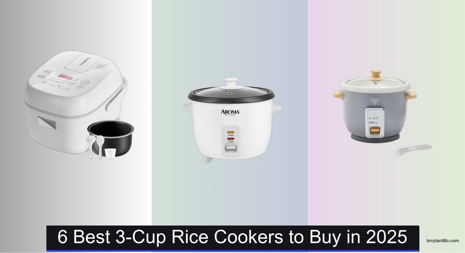6 Best 3-Cup Rice Cookers to Buy in 2026