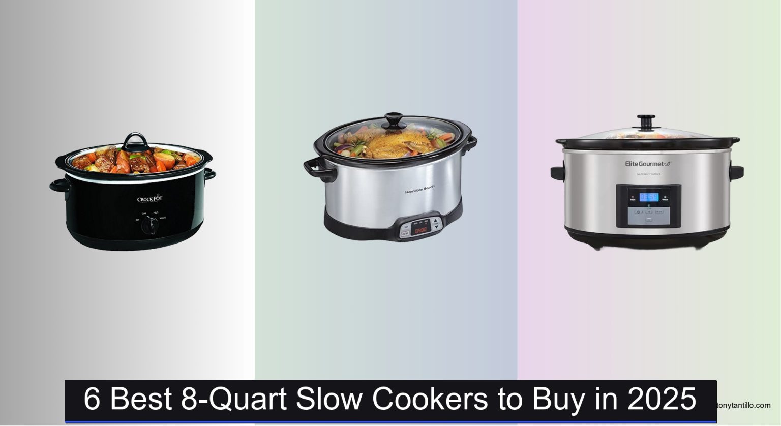 6 Best 8-Quart Slow Cookers to Buy in 2025