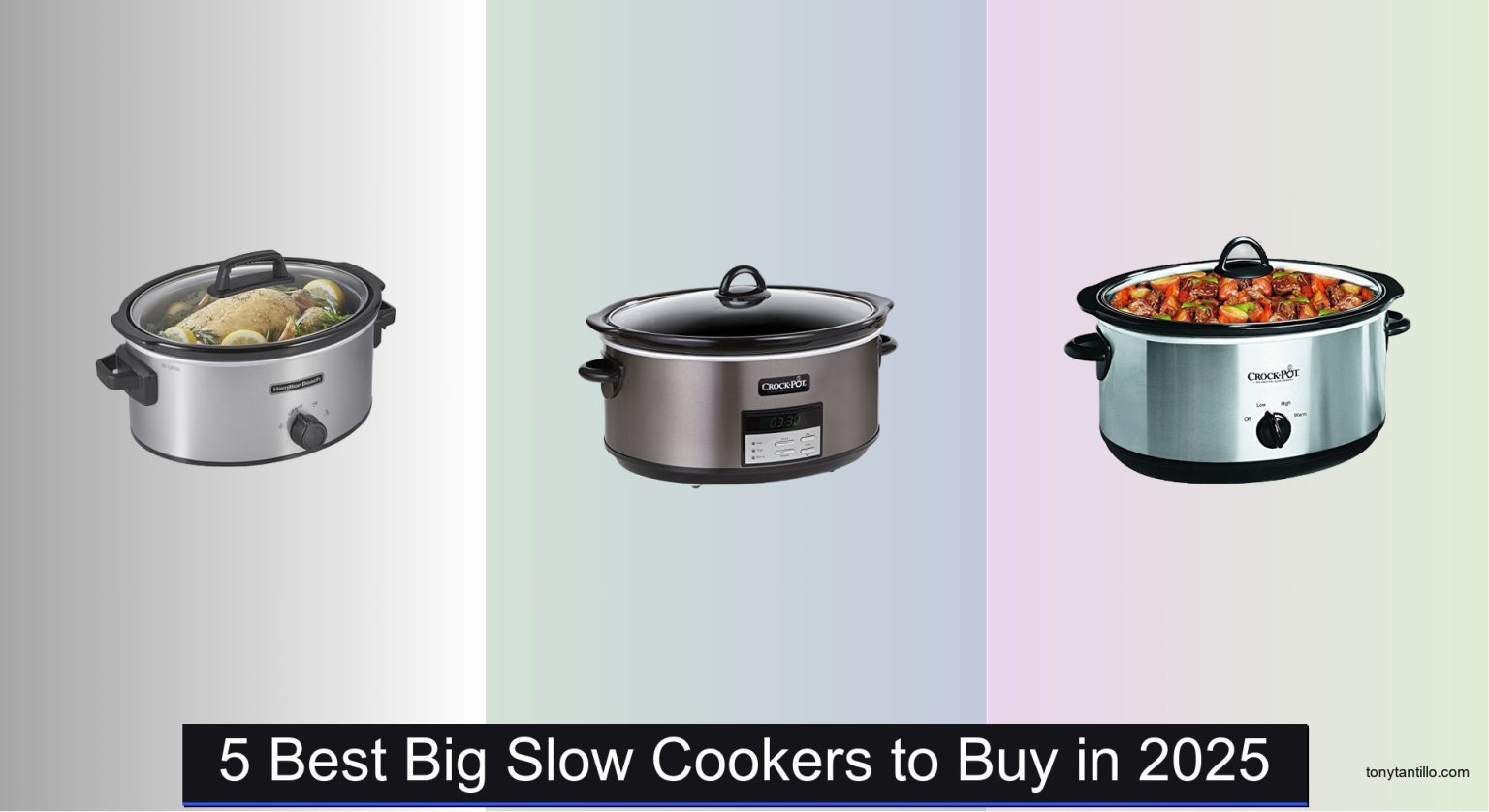 5 Best Big Slow Cookers to Buy in 2025
