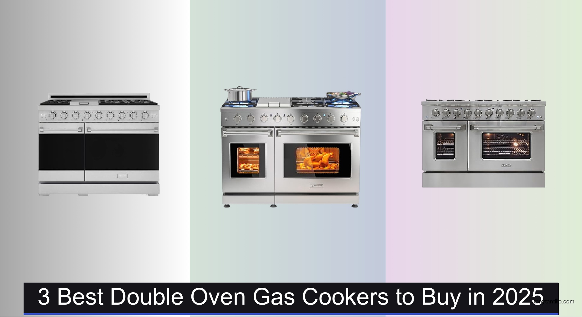 3 Best Double Oven Gas Cookers to Buy in 2025