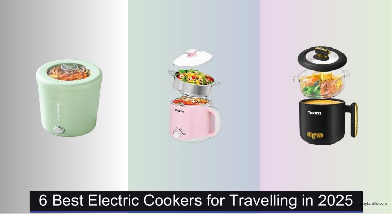 6 Best Electric Cookers for Travelling in 2025