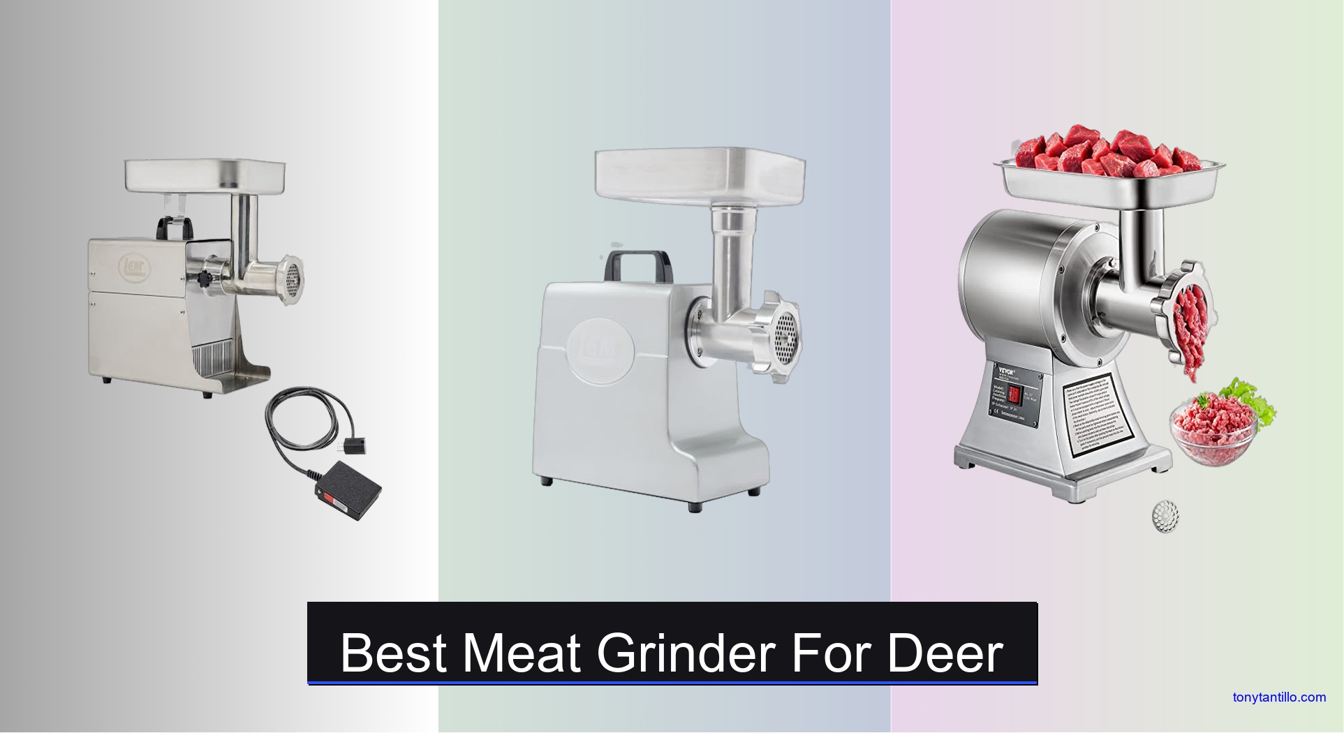 7 Best Meat Grinders for Deer of 2025 - Tony Tantillo