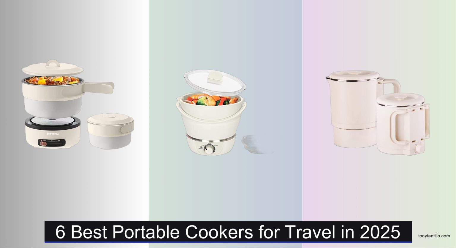 6 Best Portable Cookers for Travel in 2025