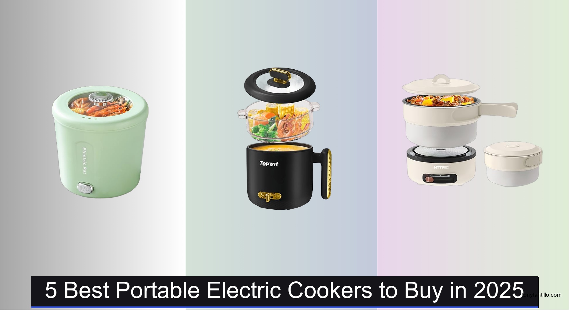 5 Best Portable Electric Cookers to Buy in 2025 - Tony Tantillo
