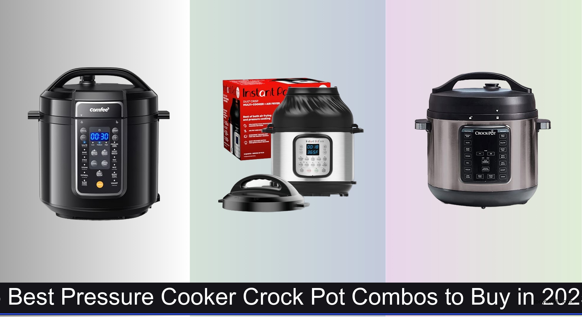 5 Best Pressure Cooker Crock Pot Combos to Buy in 2025 - Tony Tantillo