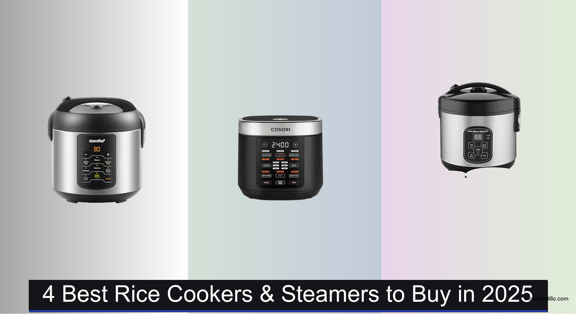 4 Best Rice Cookers & Steamers to Buy in 2025 - Tony Tantillo