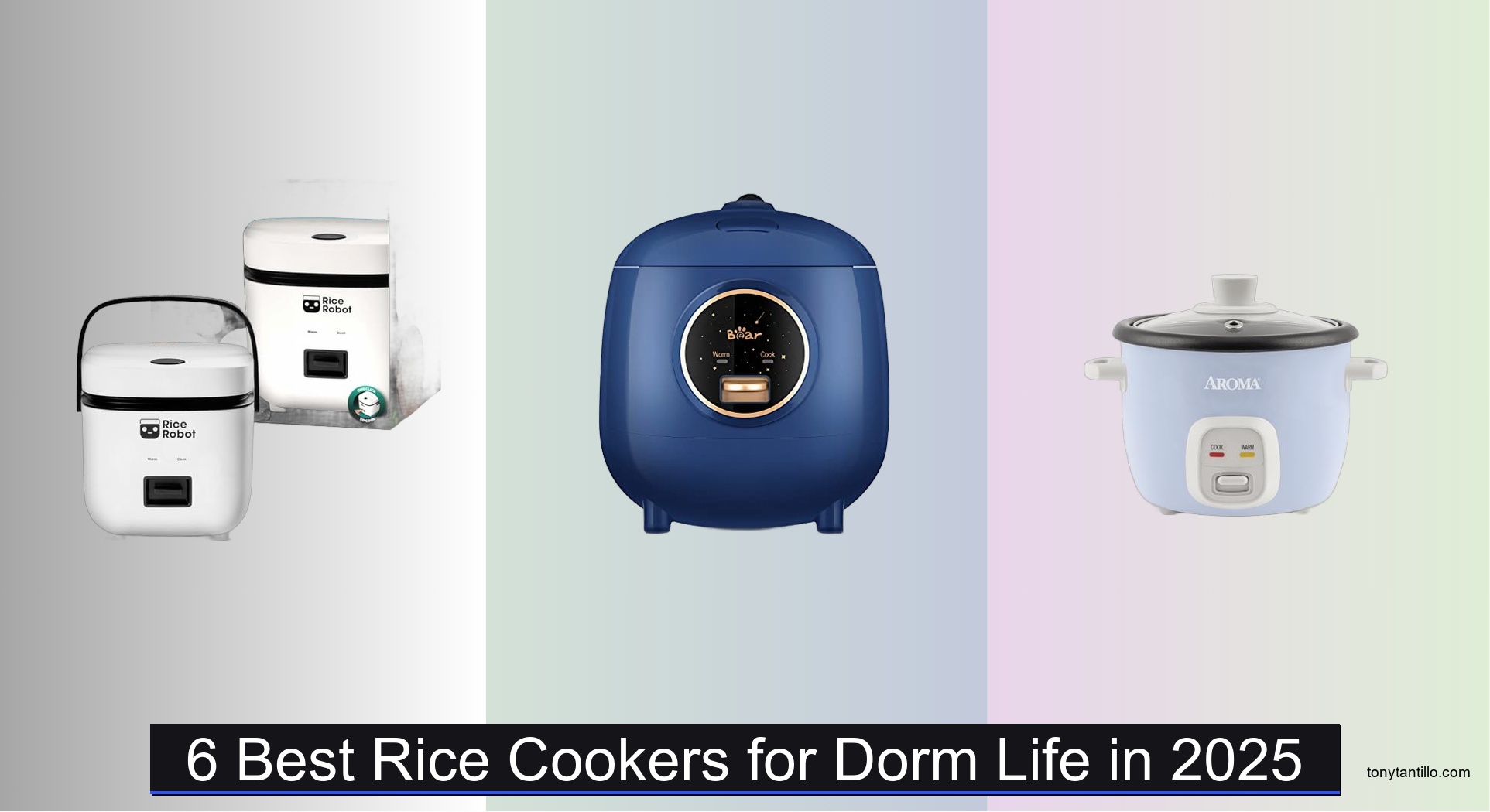 6 Best Rice Cookers for Dorm Life in 2025 - Tony Tantillo