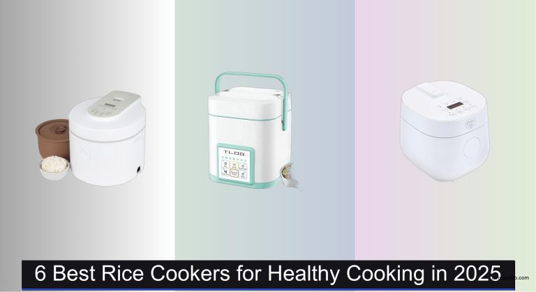 6 Best Rice Cookers for Healthy Cooking in 2026
