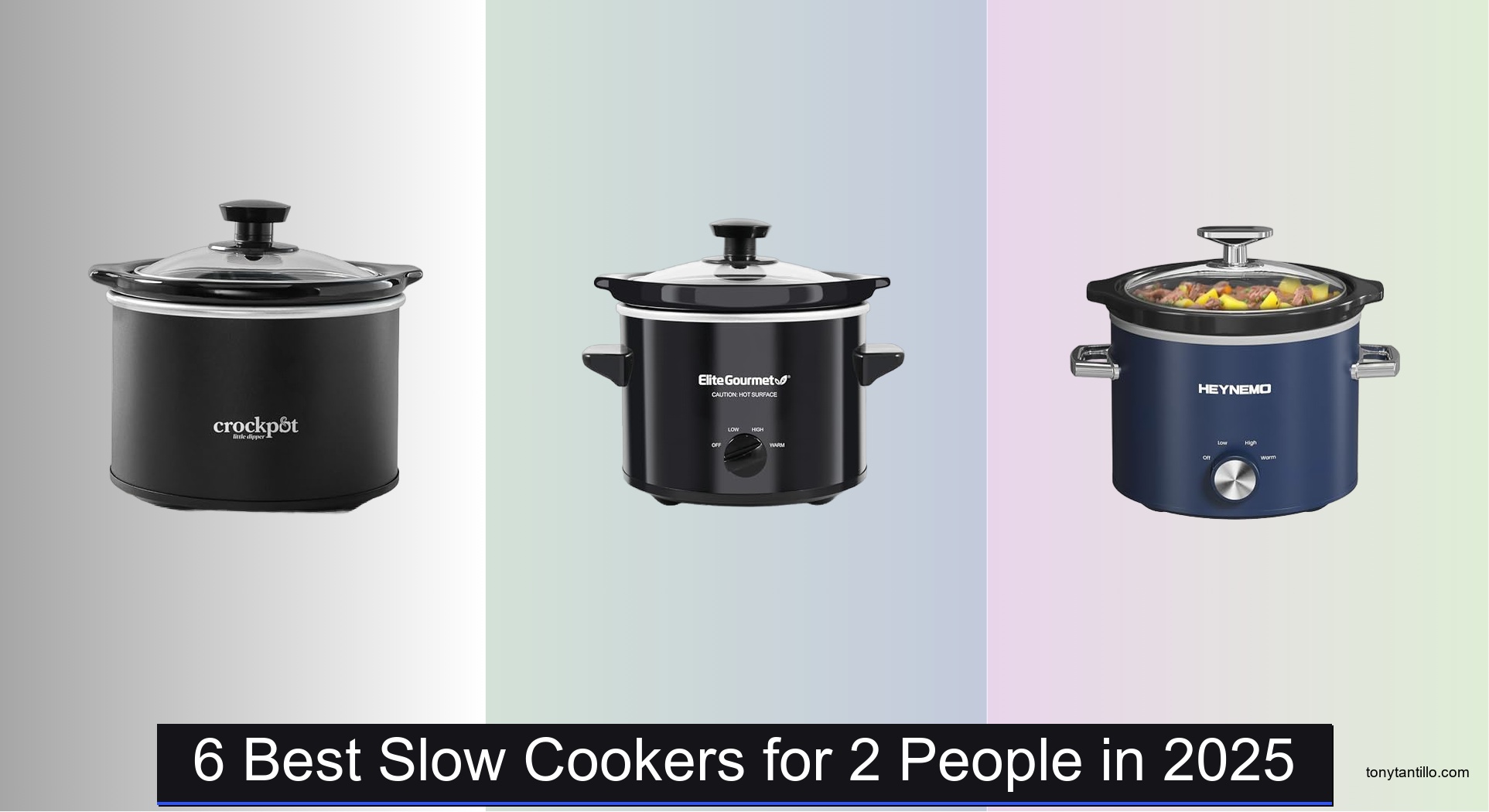 6 Best Slow Cookers for 2 People in 2025