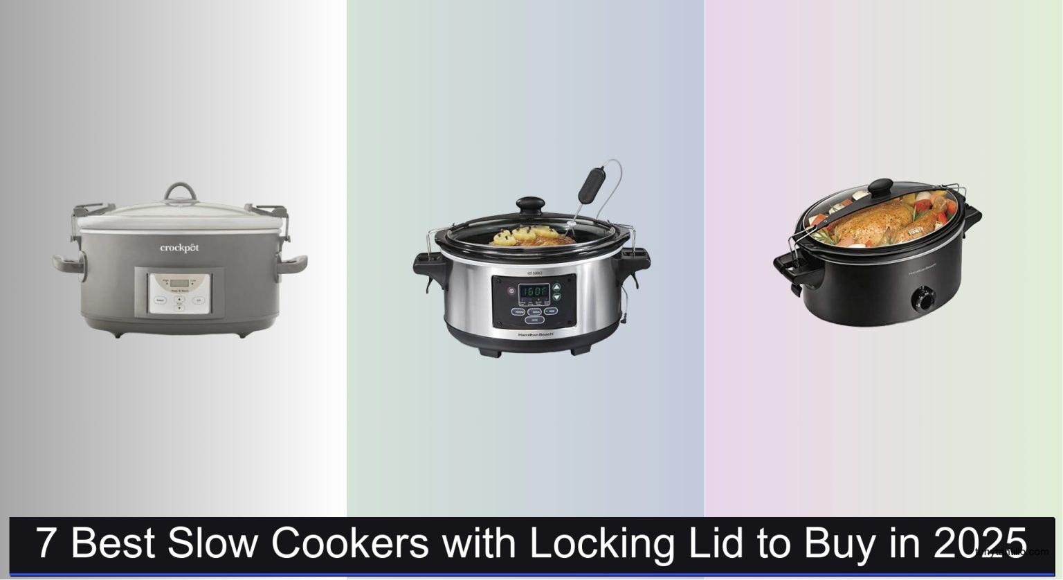 7 Best Slow Cookers with Locking Lid to Buy in 2026
