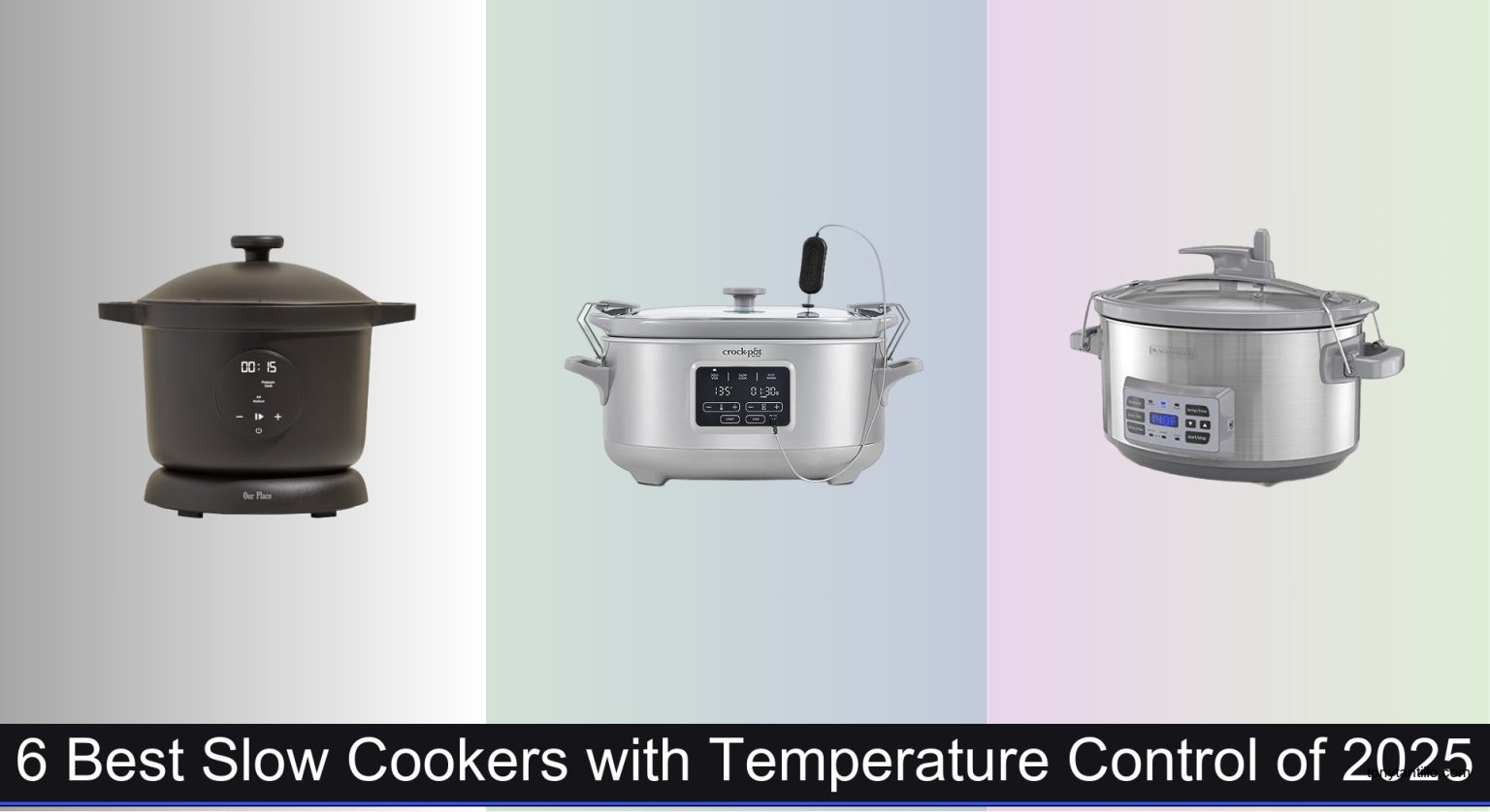 6 Best Slow Cookers with Temperature Control of 2025