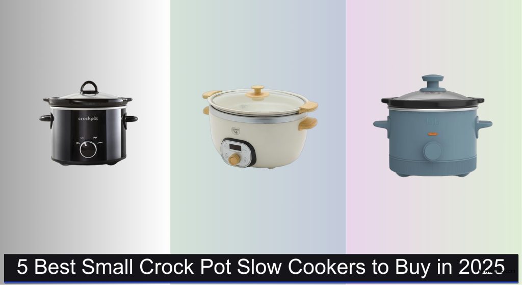 5 Best Small Crock Pot Slow Cookers to Buy in 2025