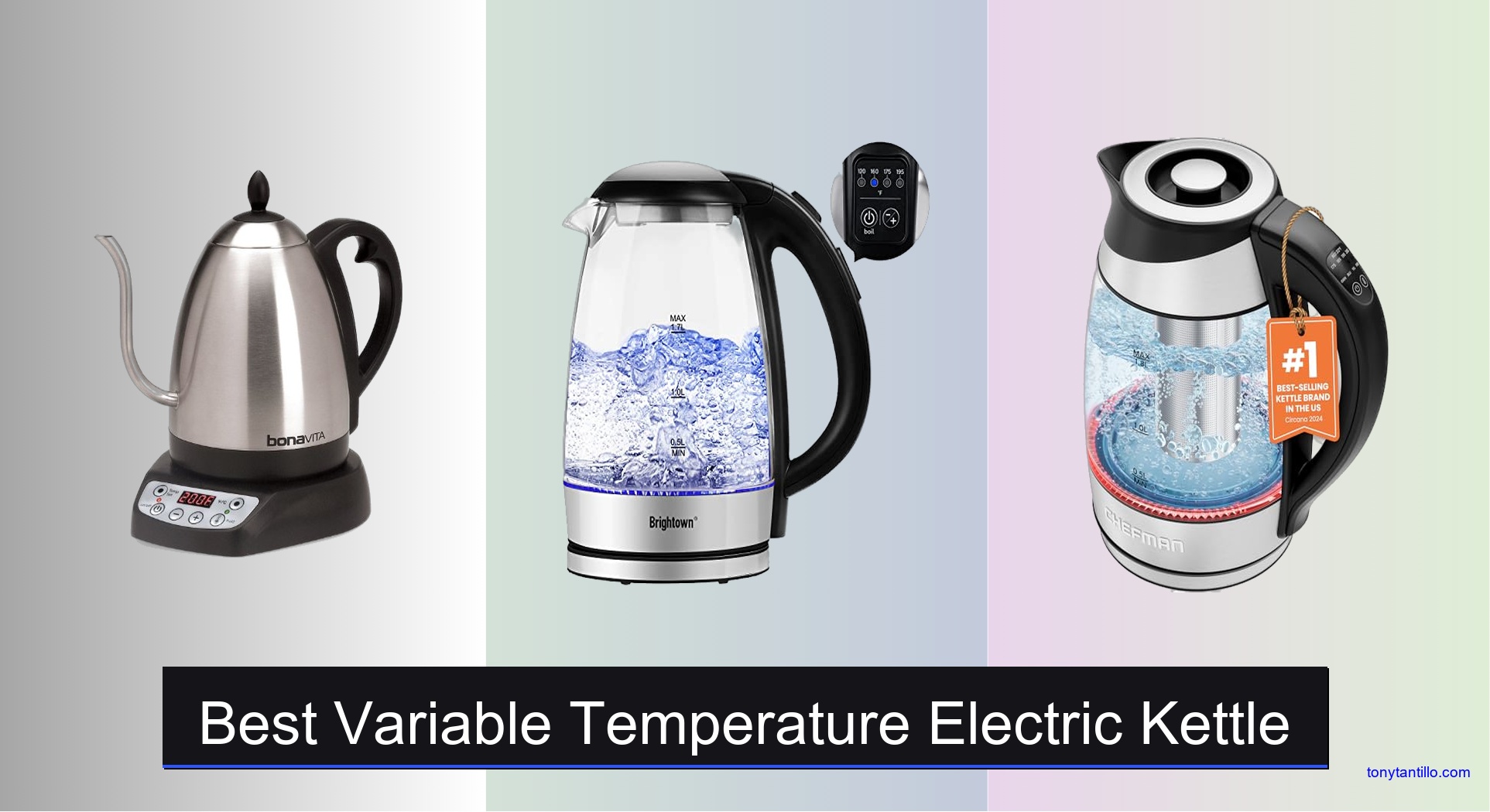6 Best Variable Temperature Electric Kettles of 2025