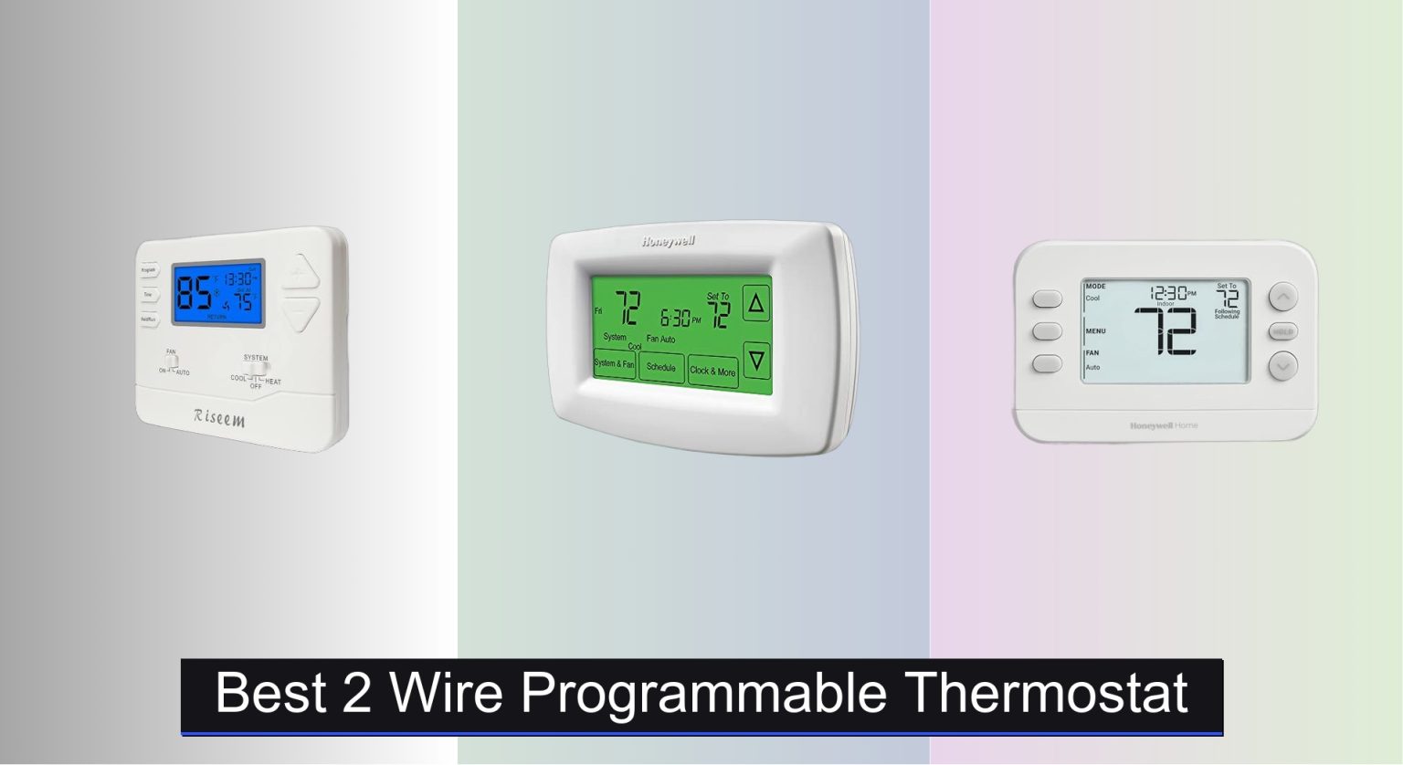 7 Best 2-Wire Programmable Thermostats to Buy in 2026
