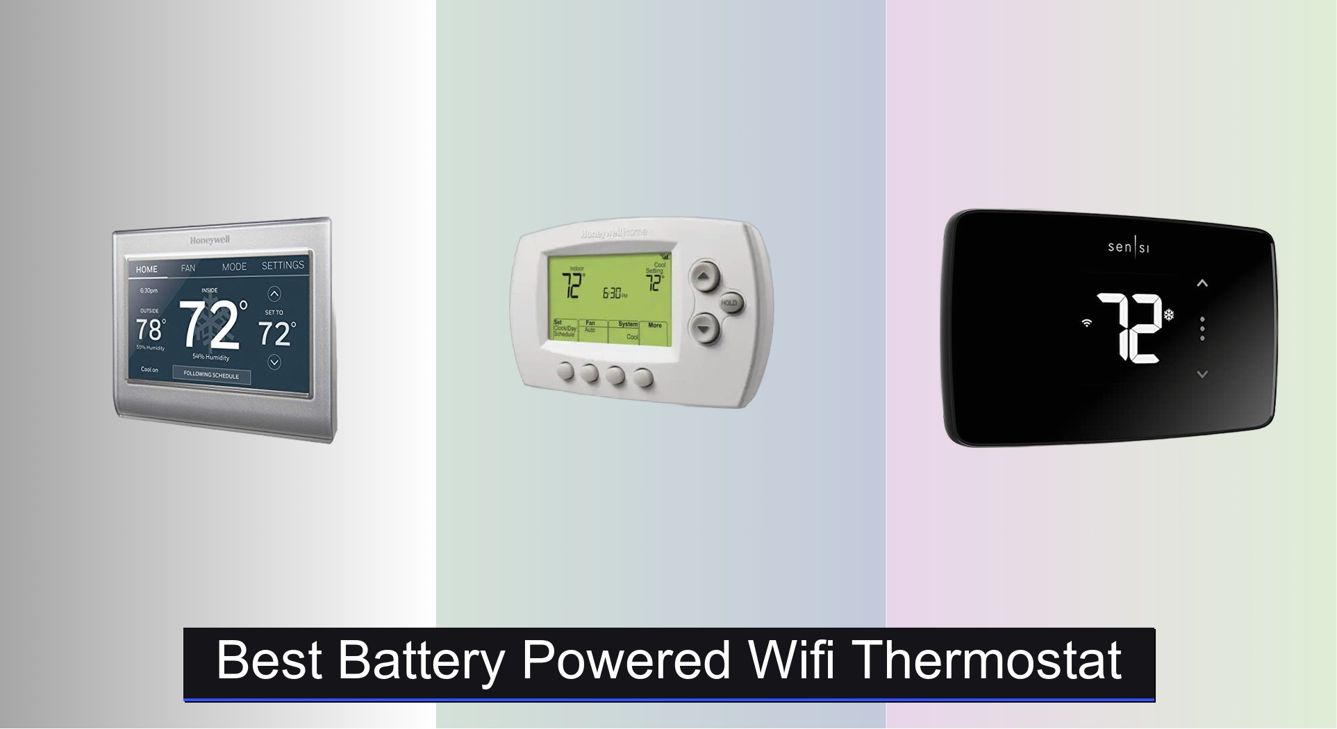 4 Best Battery Powered WiFi Thermostats of 2025