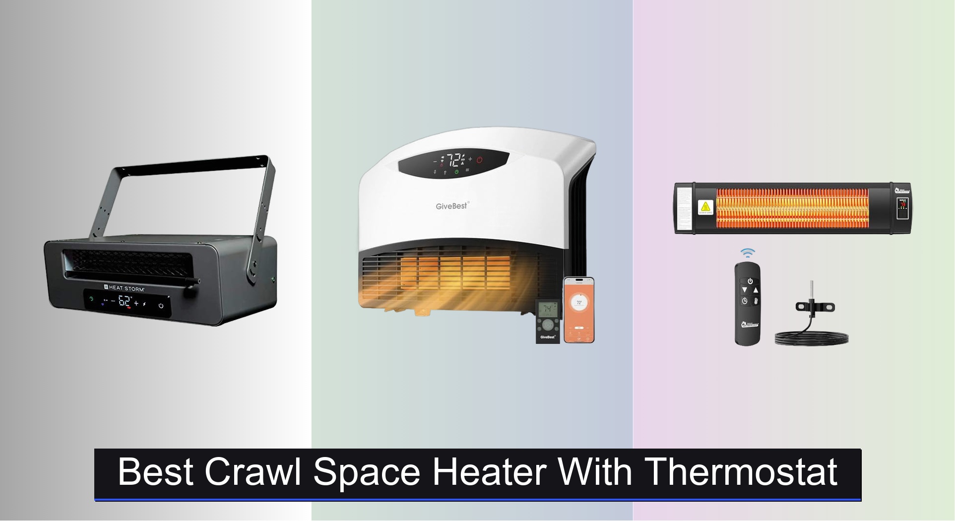 8 Best Crawl Space Heaters with Thermostat 2025