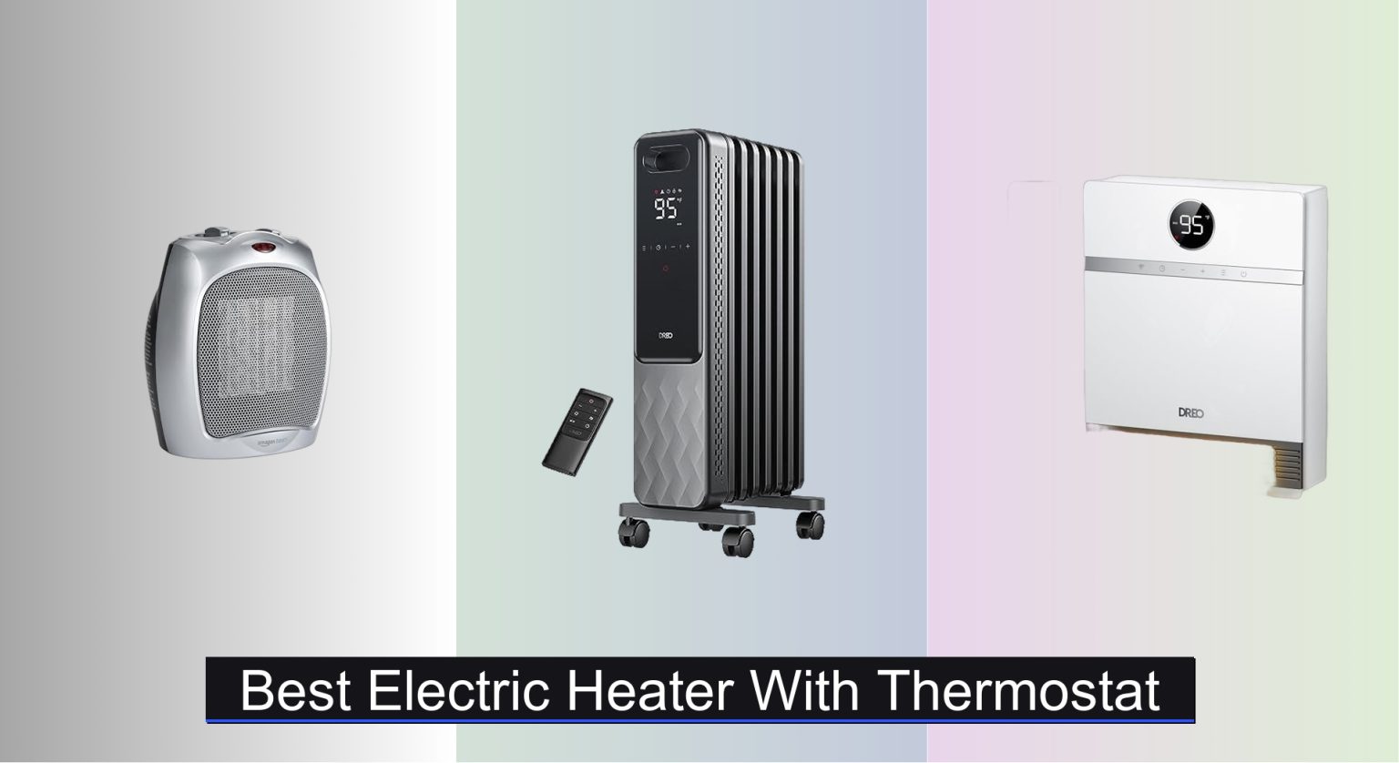 7 Best Electric Heaters with Thermostat to Buy in 2026
