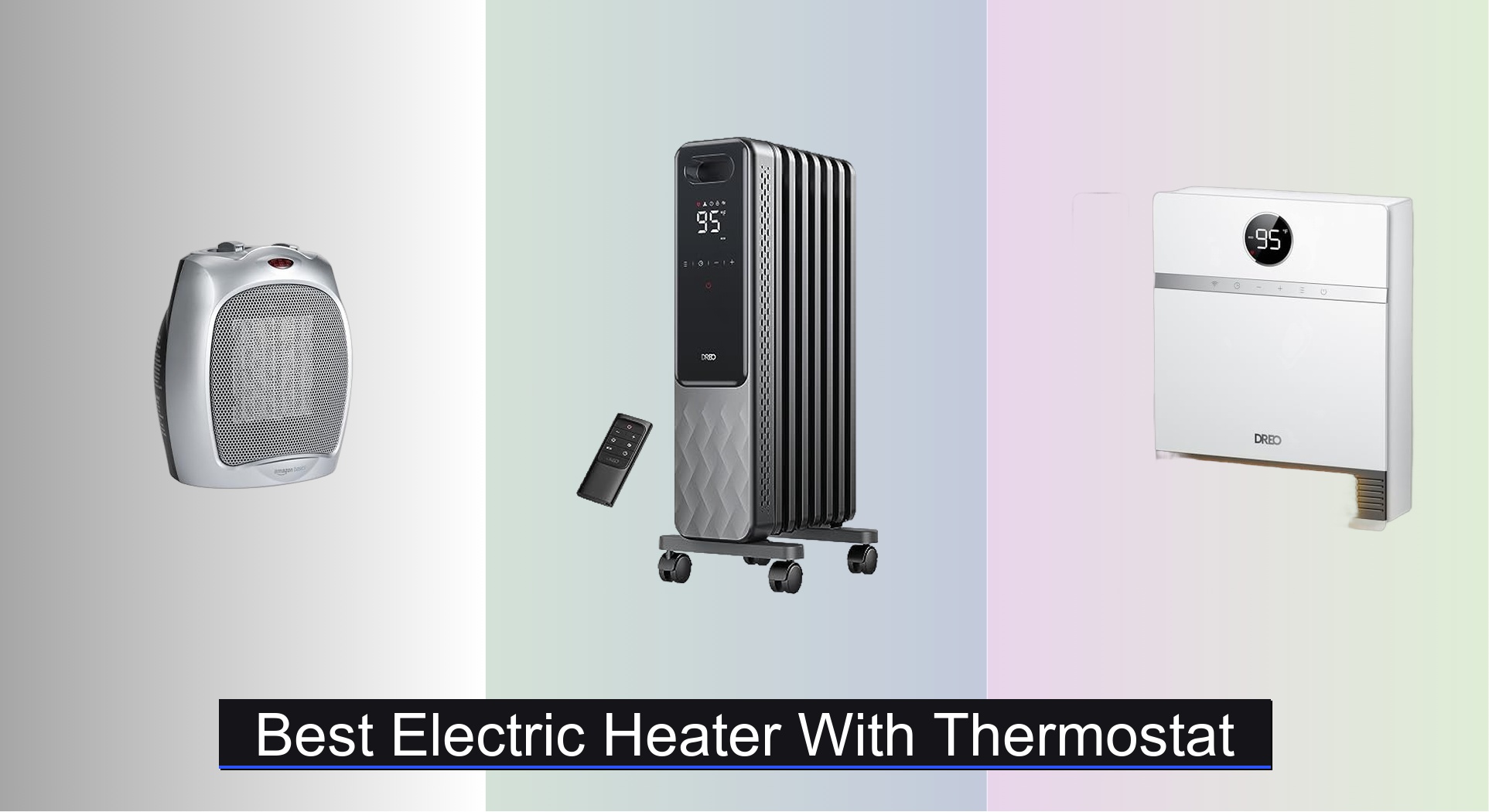 7 Best Electric Heaters with Thermostat to Buy in 2026