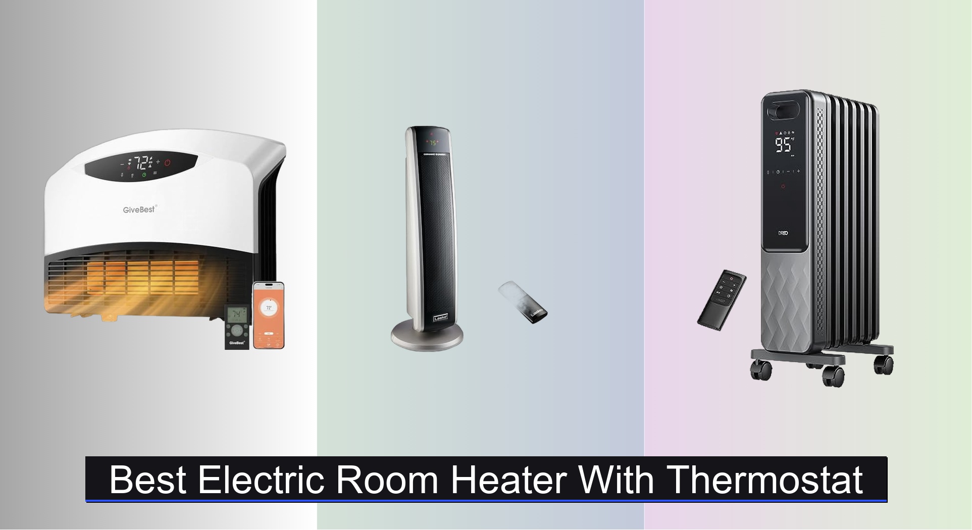 8 Best Electric Room Heaters with Thermostat for 2026