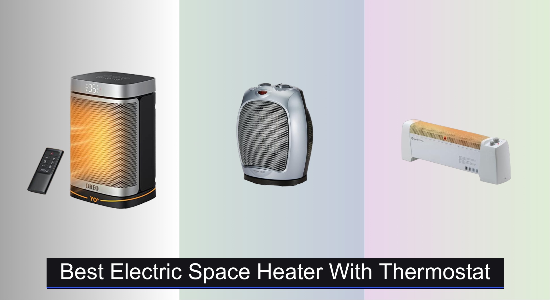 8 Best Electric Space Heaters with Thermostat to Buy in 2026