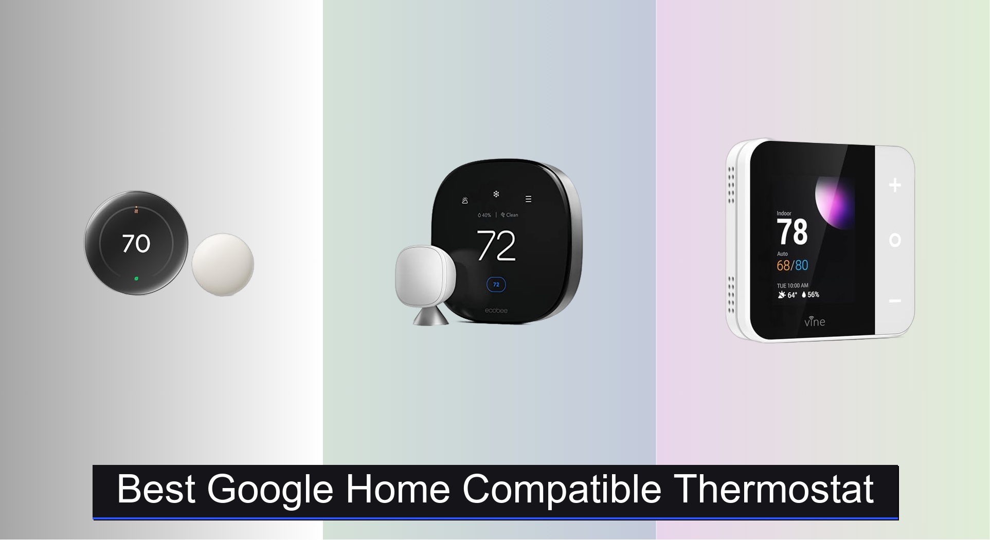 7 Best Google Home Compatible Thermostats to Buy in 2026