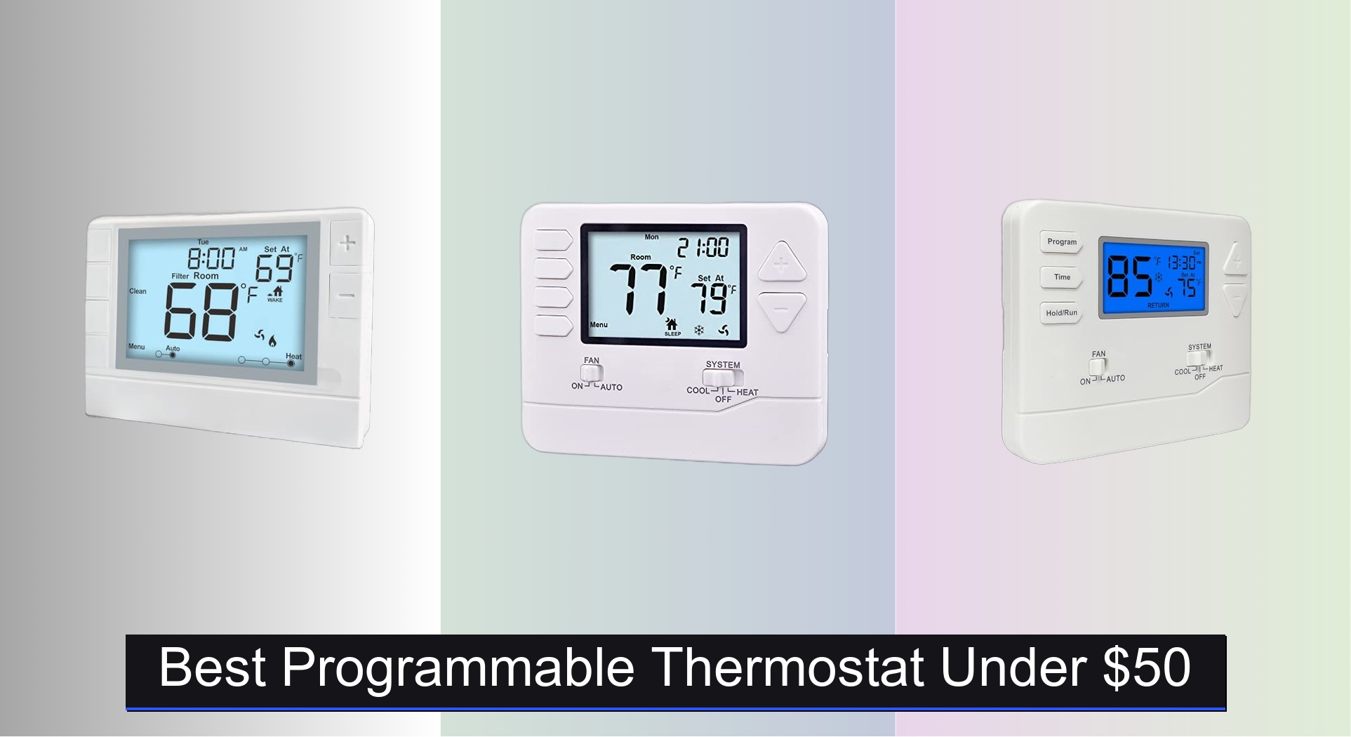 9 Best Programmable Thermostats Under $50 to Buy in 2025