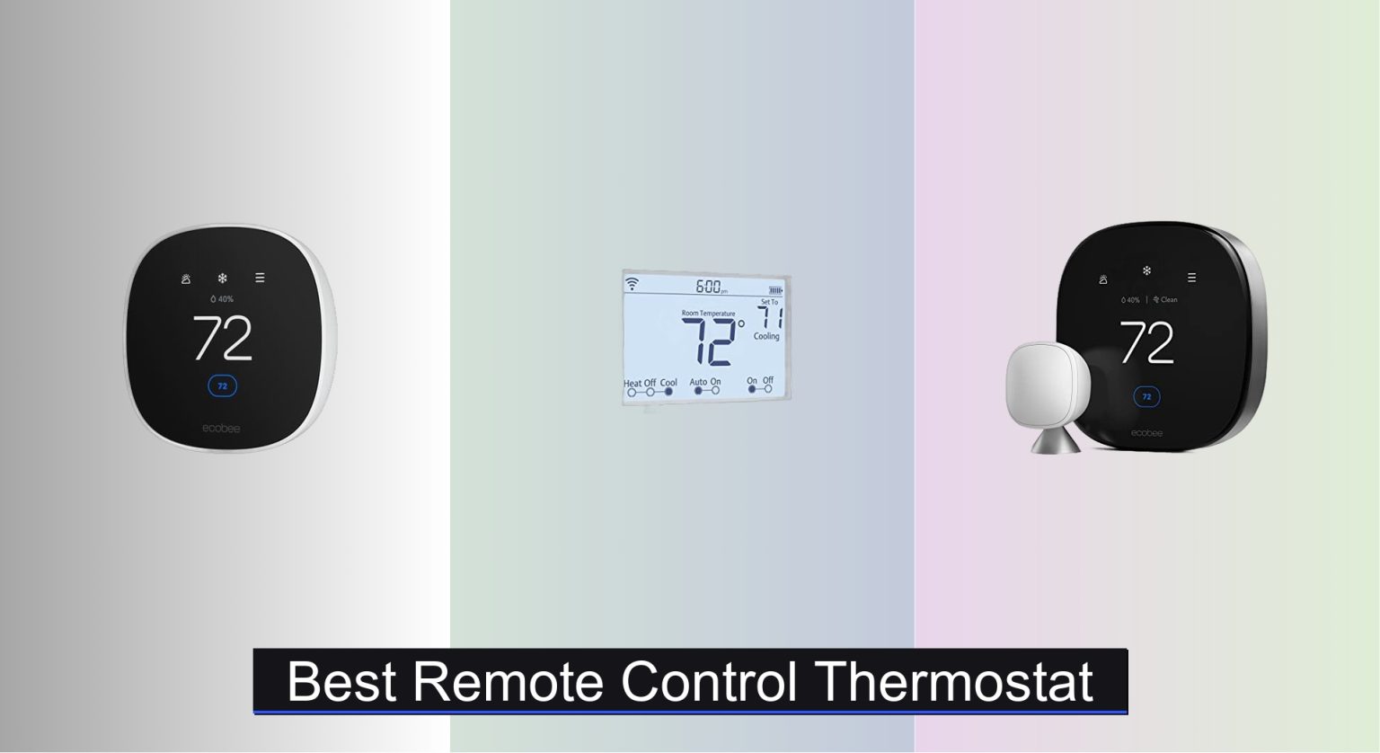 7 Best Remote Control Thermostats of 2026