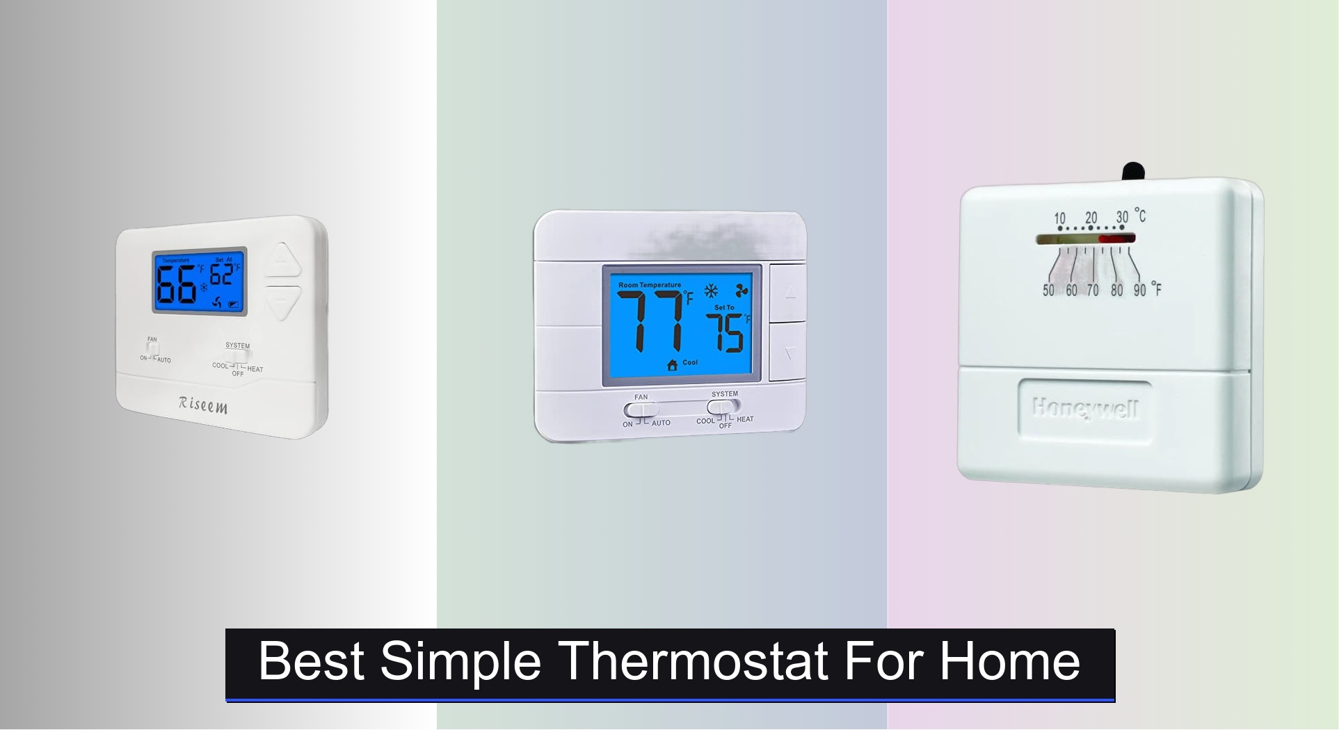 7 Best Simple Thermostats for Home (2025 Guide)