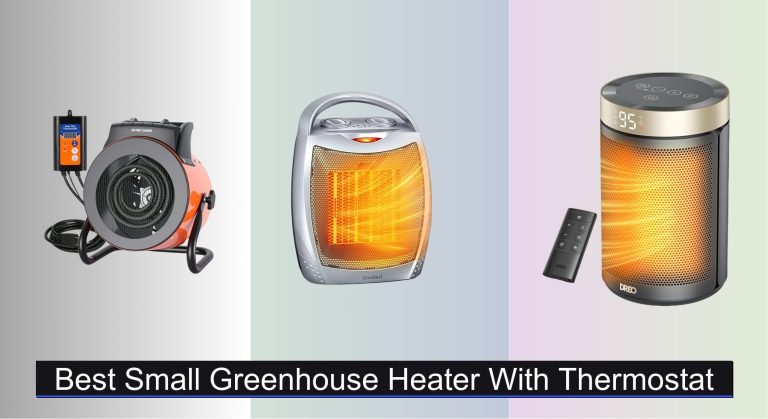 8 Best Small Greenhouse Heaters with Thermostat (2026 Guide)