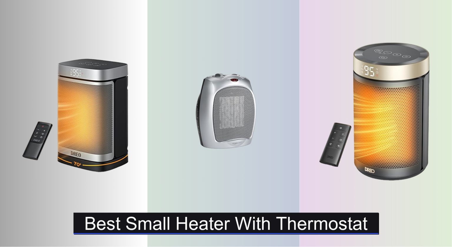 7 Best Small Heaters with Thermostat to Buy in 2026