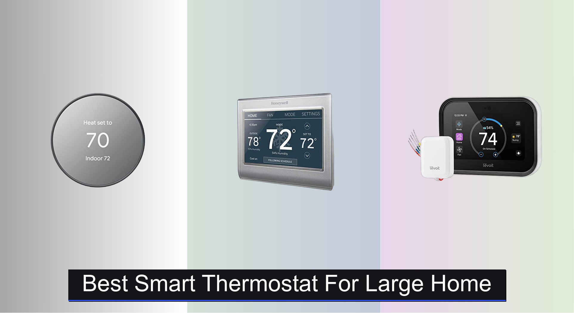 8 Best Smart Thermostats for Large Homes in 2026
