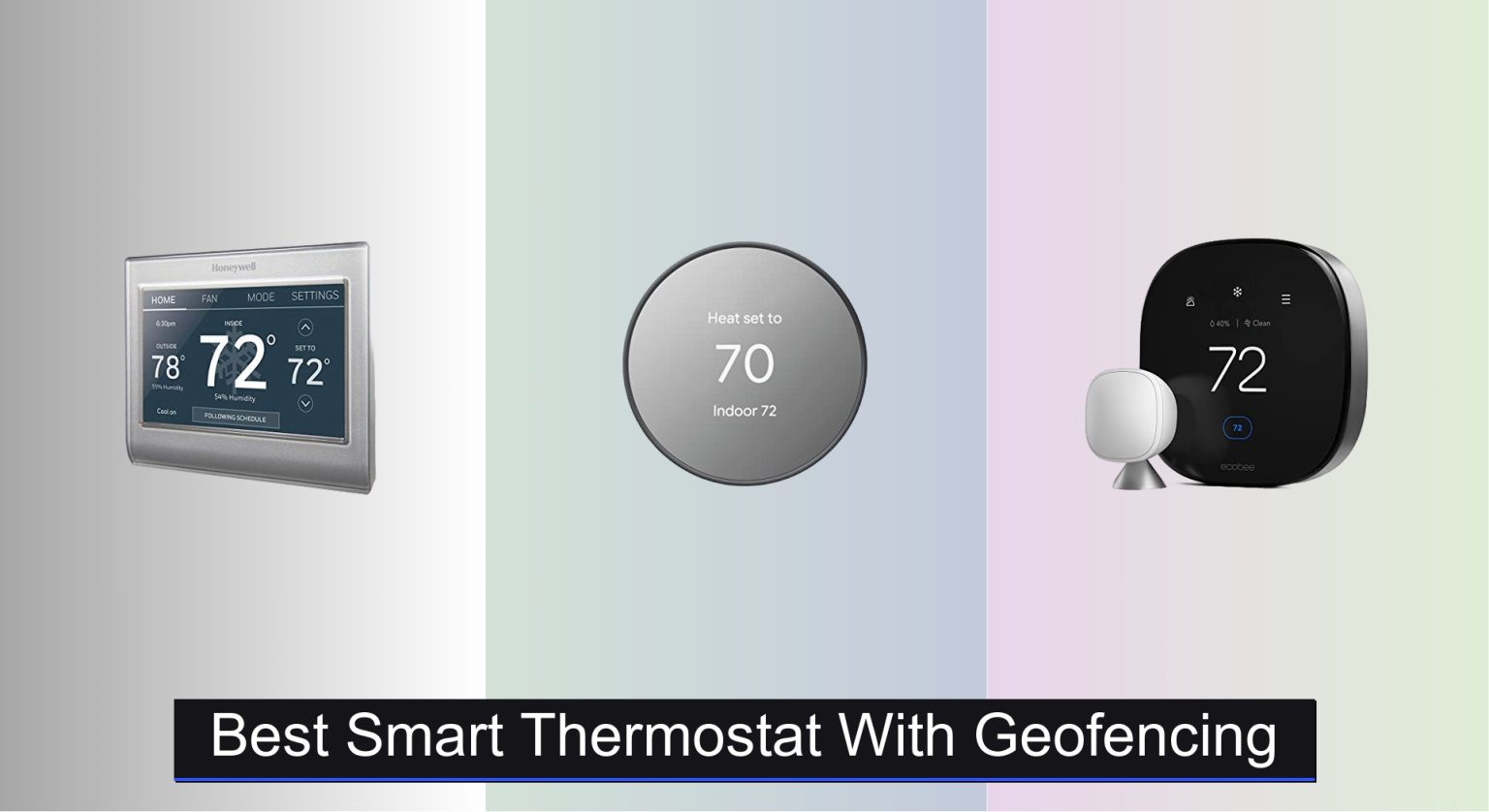 6 Best Smart Thermostats with Geofencing for 2025