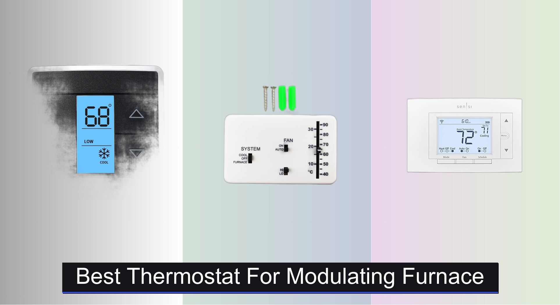 6 Best Thermostats for Modulating Furnaces of 2025