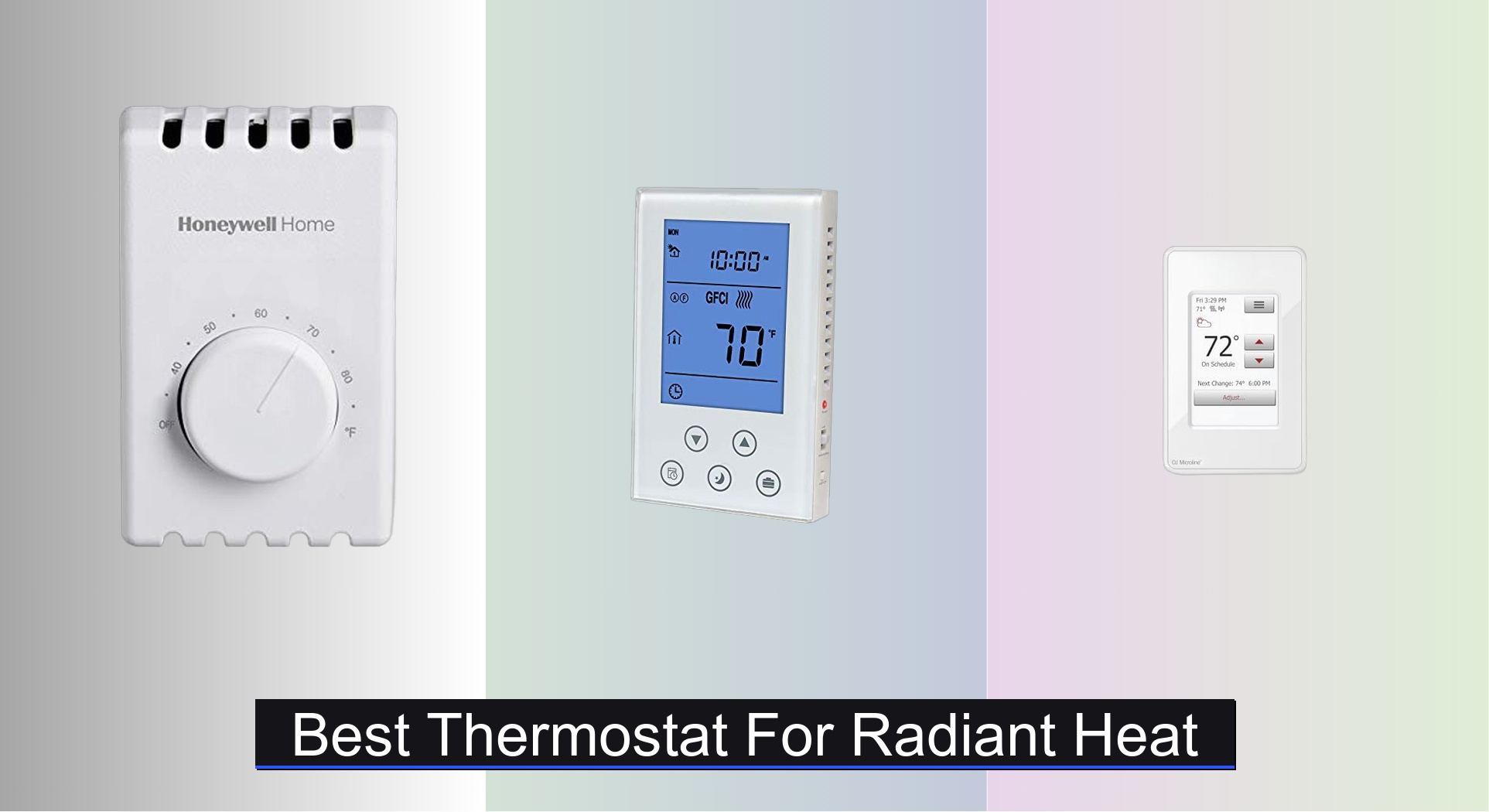 7 Best Thermostats for Radiant Heat of 2026