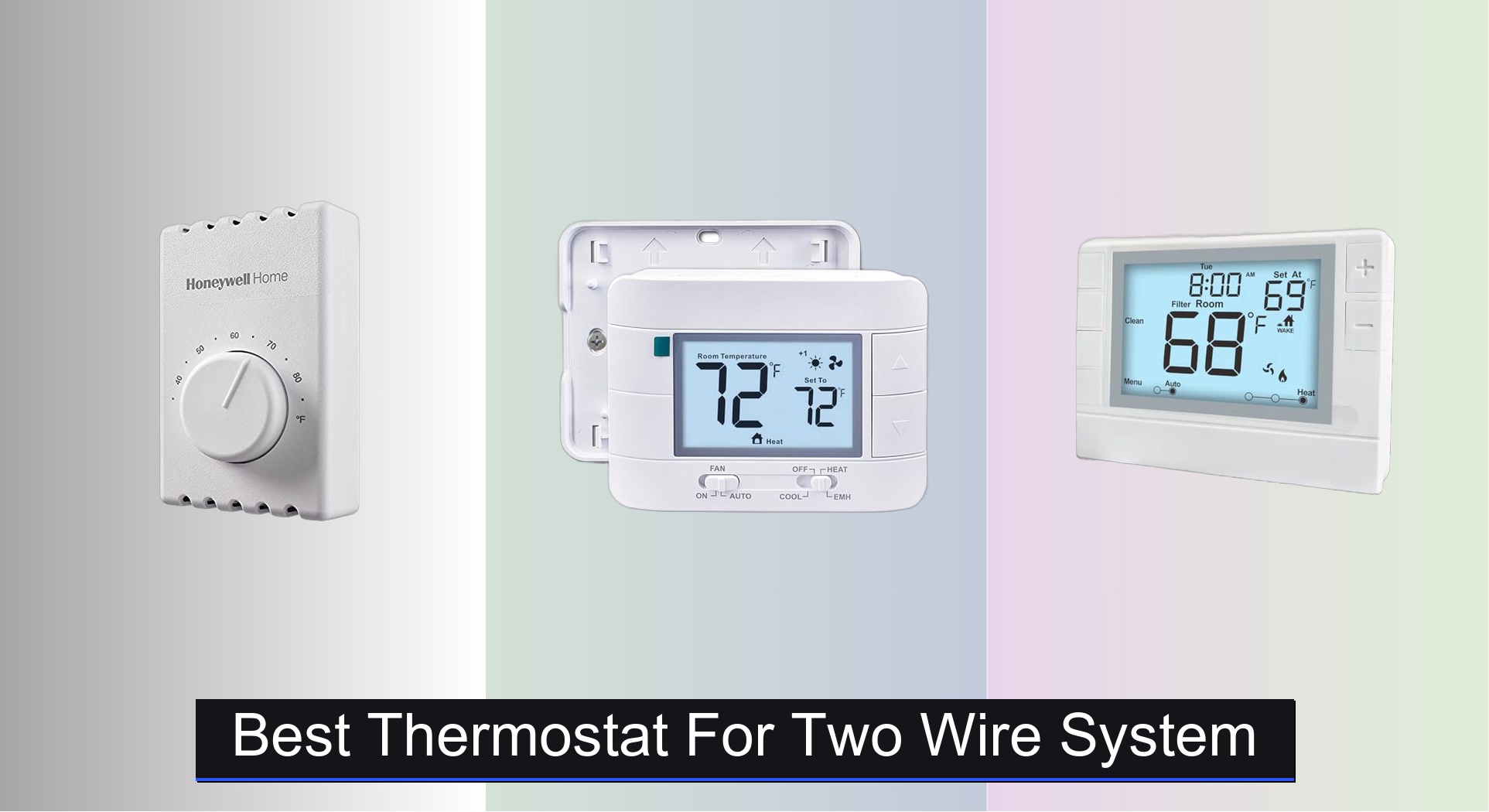 6 Best Thermostats for Two-Wire Systems of 2026