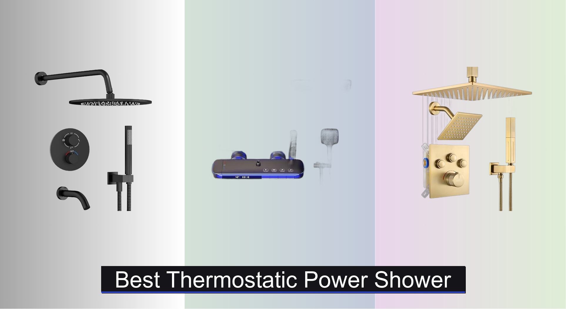 5 Best Thermostatic Power Showers to Buy in 2026