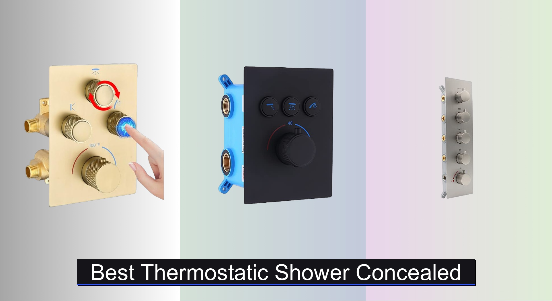 8 Best Concealed Thermostatic Showers to Buy in 2026