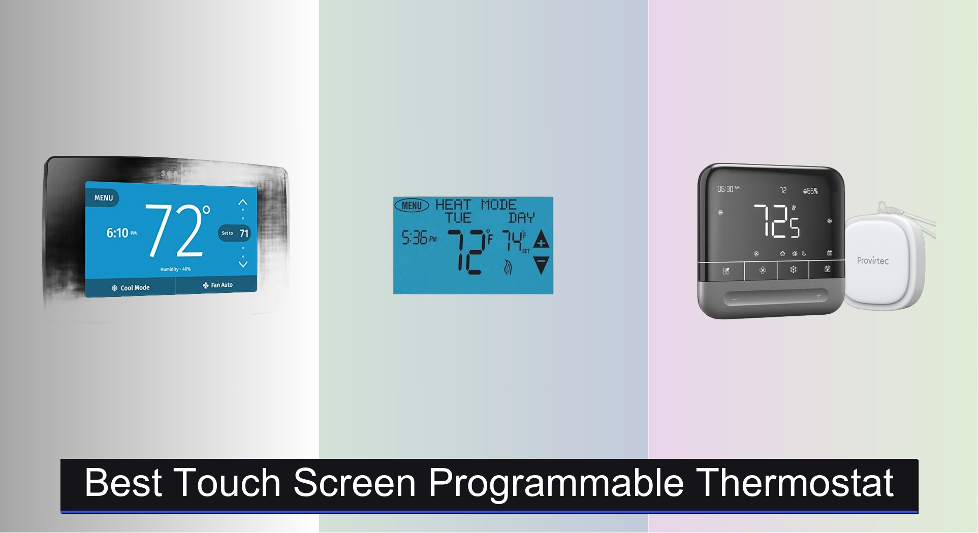 8 Best Touch Screen Programmable Thermostats to Buy in 2026