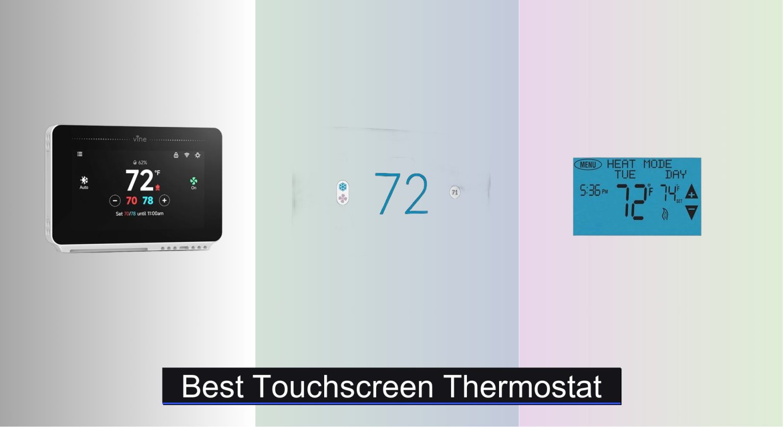 9 Best Touchscreen Thermostats to Buy in 2025