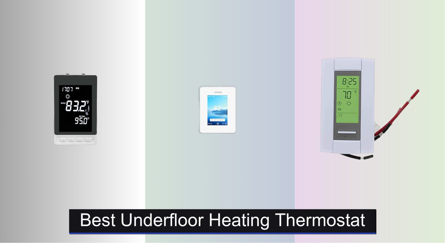 7 Best Underfloor Heating Thermostats to Buy in 2026