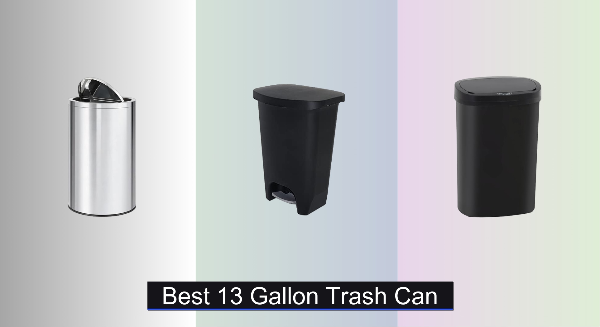 7 Best 13 Gallon Trash Cans to Buy in 2025