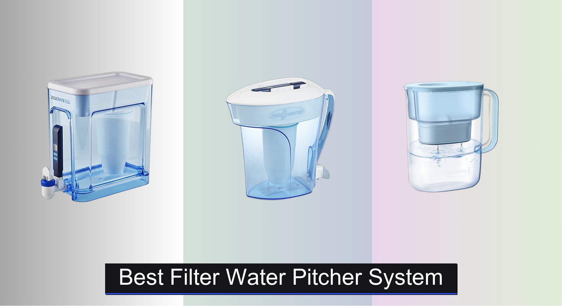 8 Best Filter Water Pitcher Systems to Buy in 2025