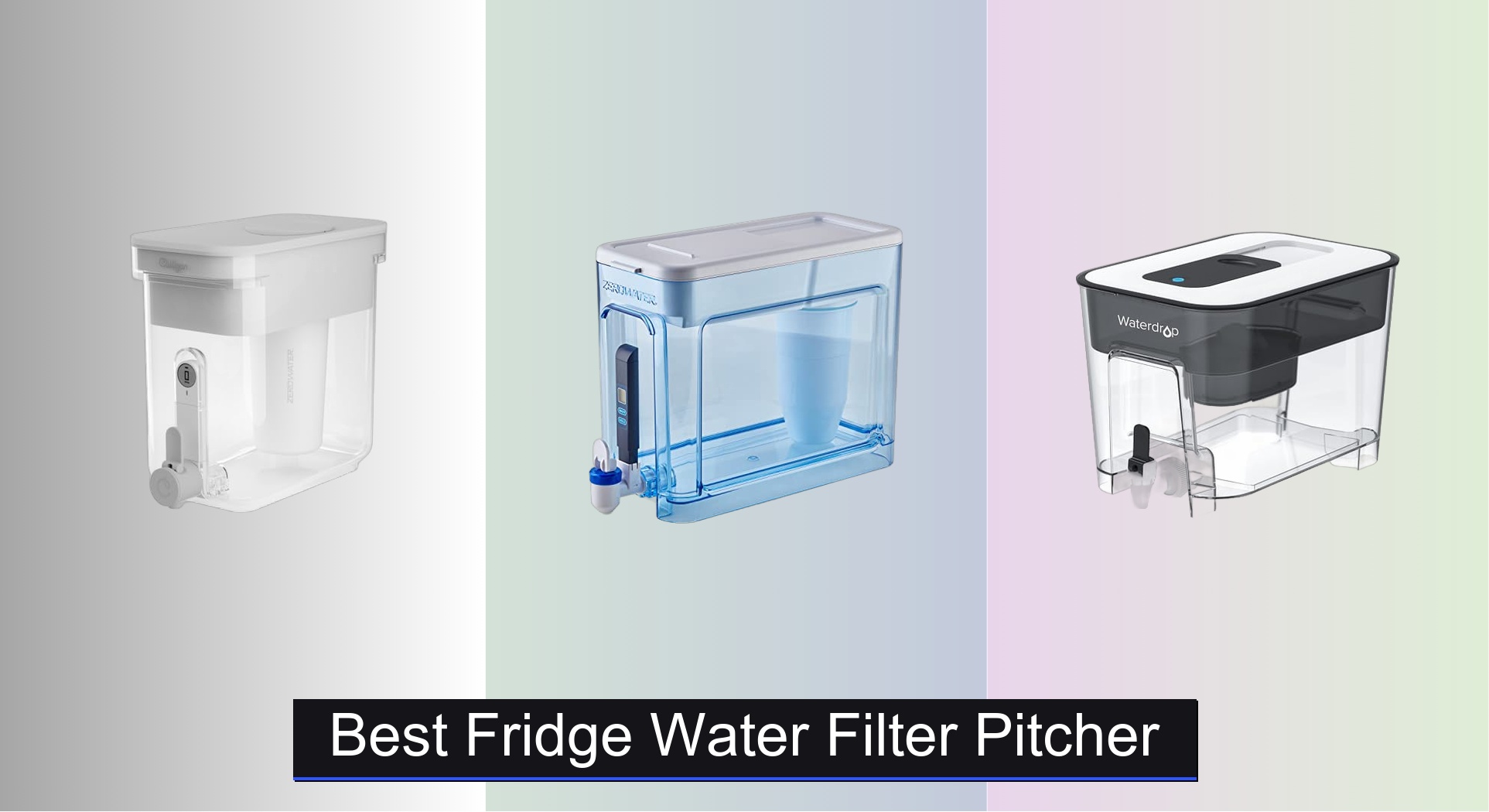 9 Best Fridge Water Filter Pitchers of 2025
