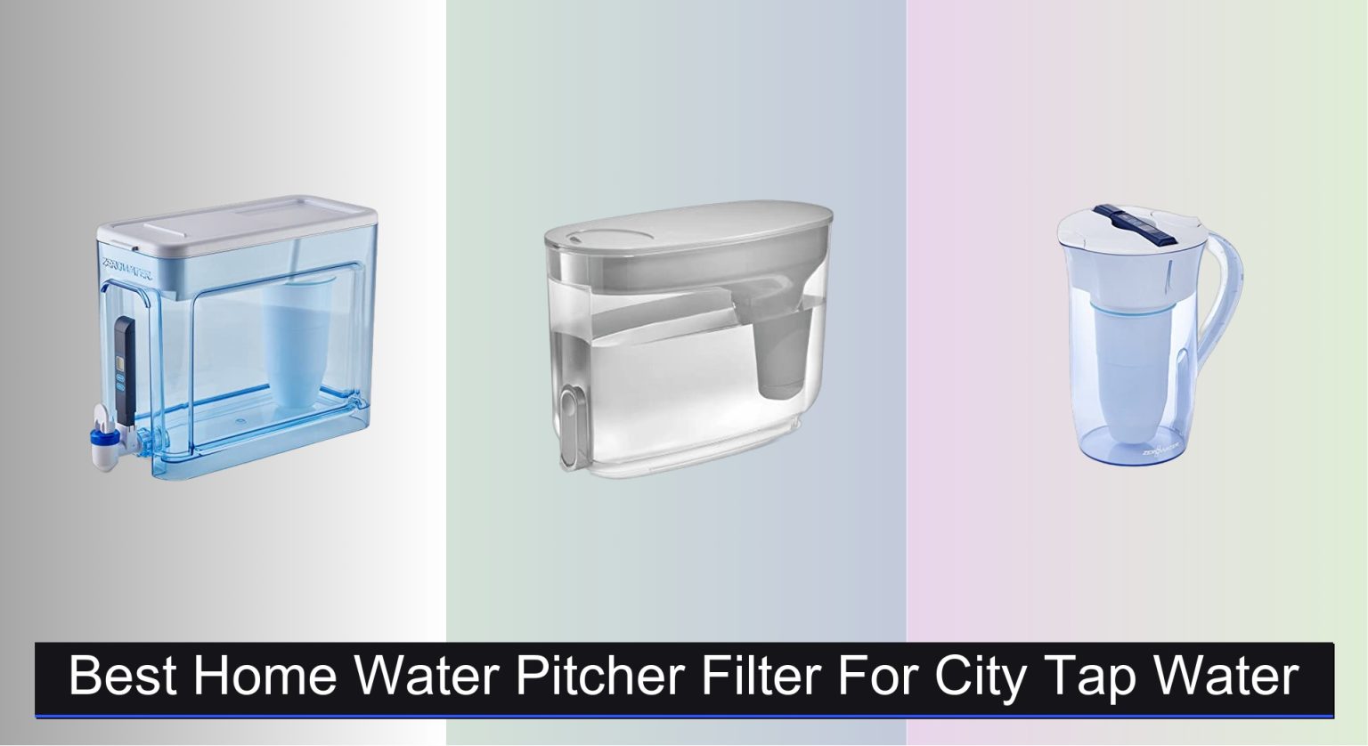 8 Best Home Water Pitcher Filters for City Tap Water 2025