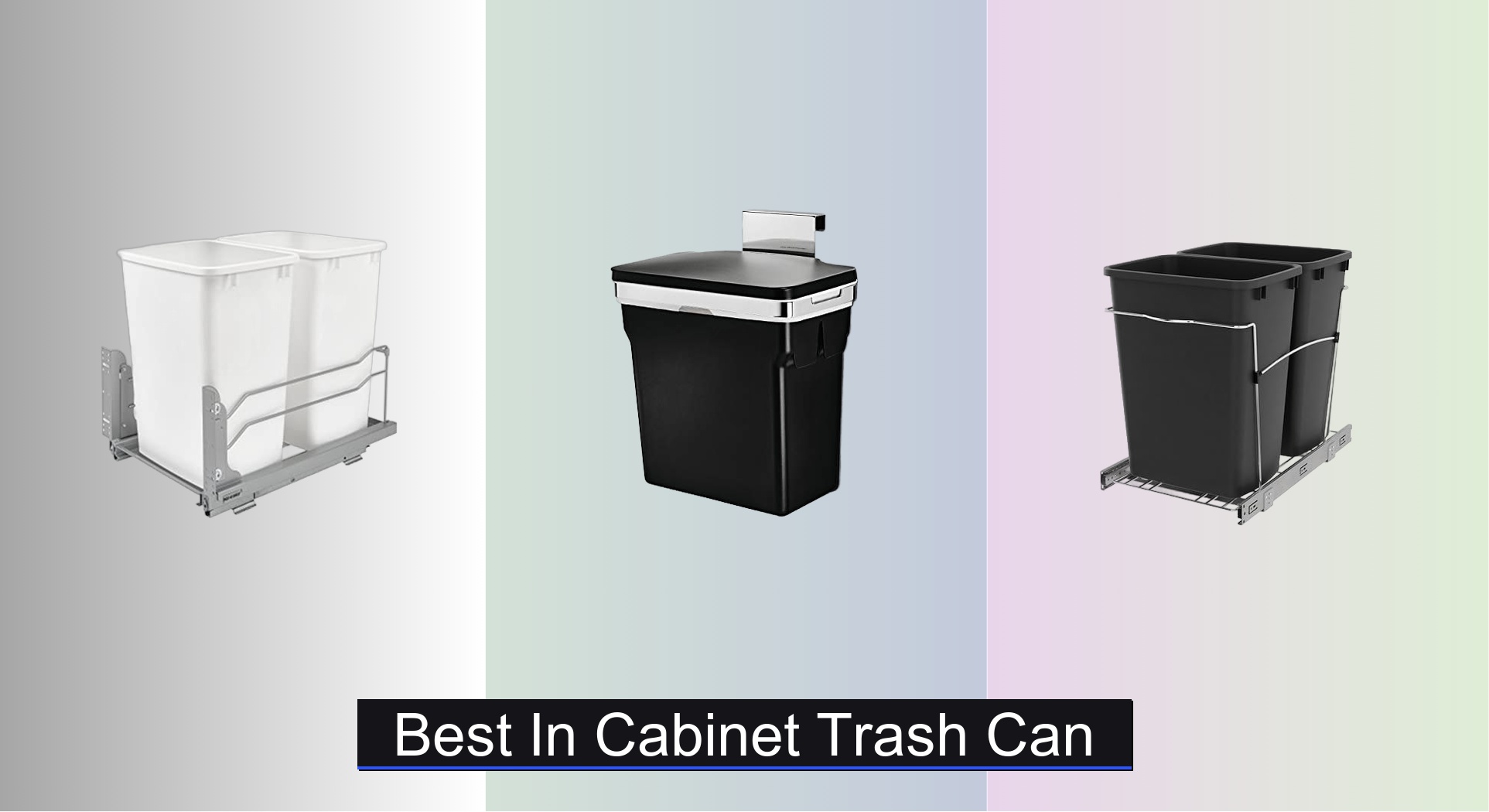 7 Best In-Cabinet Trash Cans to Buy in 2025