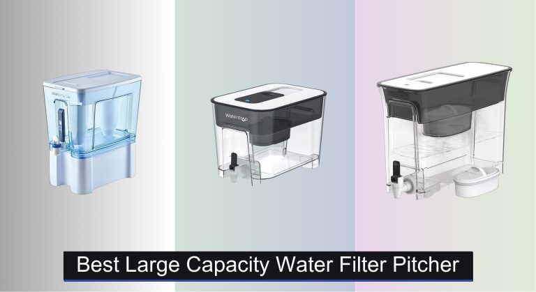 7 Best Large Capacity Water Filter Pitchers to Buy in 2026